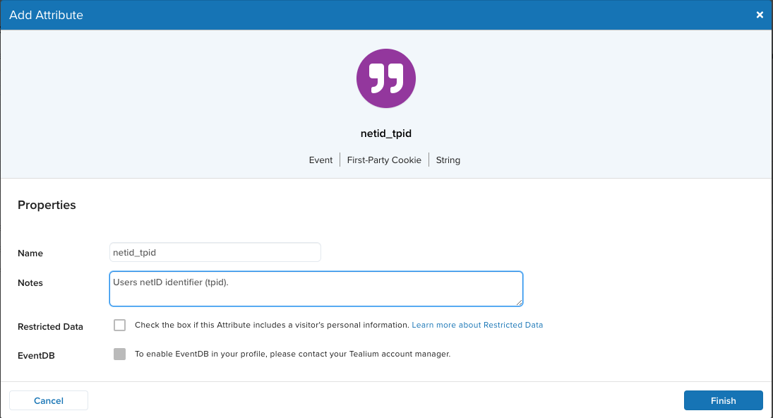 netID Implementation Guide | Industries | Tealium Docs